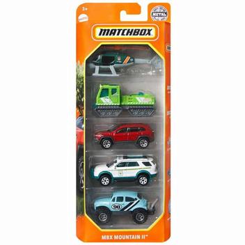 Matchbox - Pack de 5 MBX Mountain II - Hot Wheels - Carrinhos e Cia ...