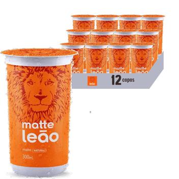 Mate Leão Natural Copo 300Ml (12 Unidades) - Leao - Chá - Magazine Luiza