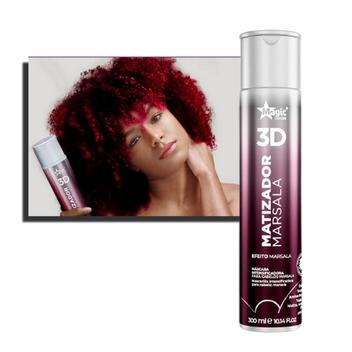 Matizador 3D Marsala Efeito Marsala 300ml Magic Color - Matizador ...