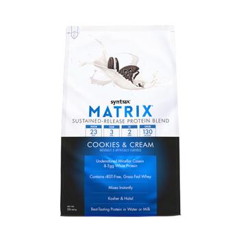 Matrix 2.0 Whey Protein (2lb) Cookies & Cream Syntrax - Whey Protein ...
