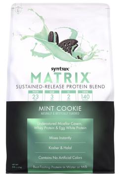 Matrix 5.0 Syntrax- Mint Cookies N Cream - 2.270G - Massa Muscular ...