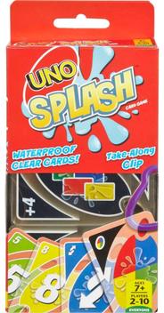 Mattel Games UNO Splash Card Game, Sortido (DHW42) - Deck de Cartas ...
