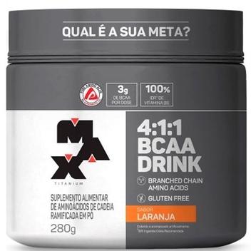Max Titanium Bcaa Drink 280g - BCAA - Magazine Luiza
