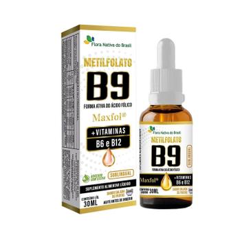 Maxfol Metilfolato B9,B6,B12 30ml Sabor Frutas Flora Nativa - Vitaminas ...