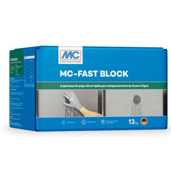 Mc Fast Block 13kg Argamassa de pega ultrarrápida - MC BAUCHEMIE - Removedor de Tinta / Verniz ...
