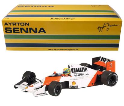McLaren Honda MP4/5B World Champion 1990 - Formula 1 - Ayrton Senna - 1/18 - Minichamps ...