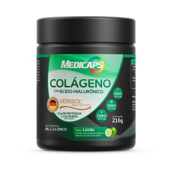 Medicaps Colageno + Acid Hial 216gr Limao Medicaps - MEDICAPS 12% ...