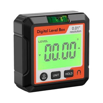 Medidor De Ângulo Digital Magnético Transferidor Localizador De Nível ...
