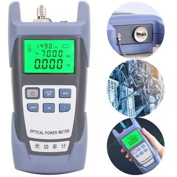 Medidor De Potencia Fibra Optica Power Meter Profissional - Lotus - Kit ...