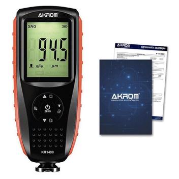 Medidor Espessura Camadas Certificado Calibração - Kr1490 - Akrom ...