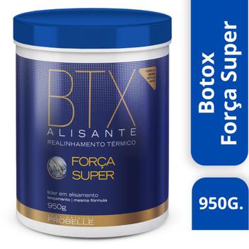 Mega Botox Alisante BTX Força Super Probelle 950 g - Cuidados com o ...
