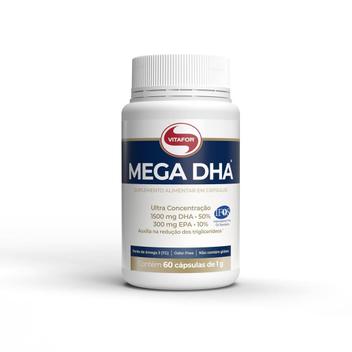 Mega Dha (1500mg Dha/300mg Epa) 60 Cápsulas - Vitafor - Ômega 3 / Óleo de Peixe - Magazine Luiza
