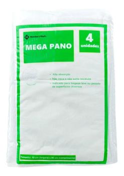 Mega Pano Limpeza Multiuso Microfibra Eletrostática Prático - Member's ...