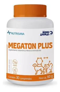 Megaton Plus Suplemento 30 Comprimidos 60g - Mundo Animal - Nutrisana ...