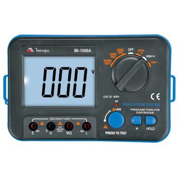 Megômetro Digital CAT III 600V Minipa MI-1000A - Detector de Tensão ...