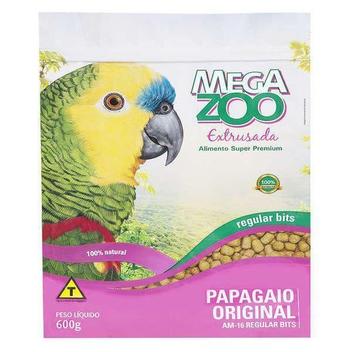 Megoo Extrusada Regular Bits Papagaios E Araras 600G-Am-16 - Megazoo ...