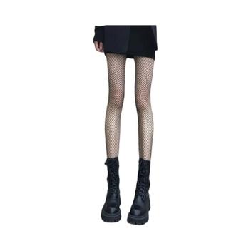 Meia-Calça Arrastão Feminina Preta - Cintura Alta, Longo e Sexy - Meia ...