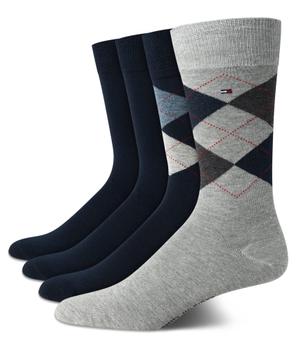 Meias sociais Tommy Hilfiger leves e confortáveis para homens - Meia ...