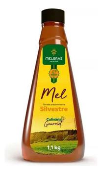 Mel Florada Predominante Silvestre Gourmet Melbras 1,10kg - Mel ...