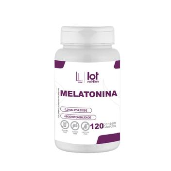 Melaton 210mcg 120 cápsulas - LOT NUTRITION - Colágeno - Magazine Luiza
