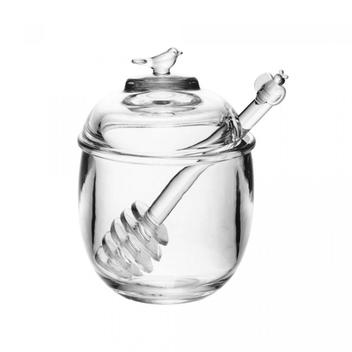 Meleira Cristal com Pegador e Tampa 150ml Bird - ROJEMAC - Meleira ...