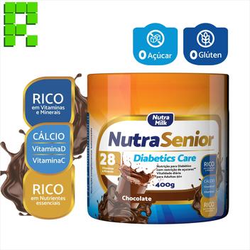 Melhor Suplemento Alimentar ZERO AÇÚCAR Nutra Senior 50+ Diabetics Care ...