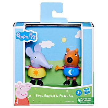 Melhores Amigos Peppa Pig Emily Elephant e Freddy Fox Hasbro - Bonecos ...