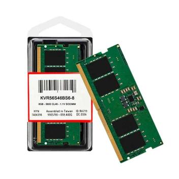 Memória Kingston DDR5 8G6 5600MHZ - KVR56S46BS6-8 - Memória RAM ...