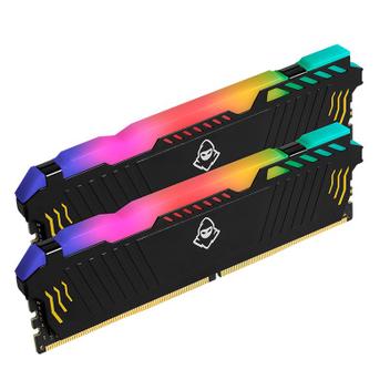 Memoria Mancer Lumina, RGB, 16GB (2X8GB), DDR4, 3200MHz, C16, Preta ...