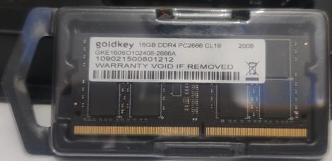 Memoria Notebook 16GB 2666Mhz GOLD KEY - Memória RAM - Magazine Luiza