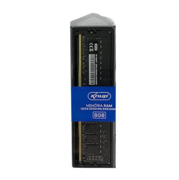 Memória ram gamer ddr4 8gb desktop 2666 mhz dimm color preto - KNUP ...