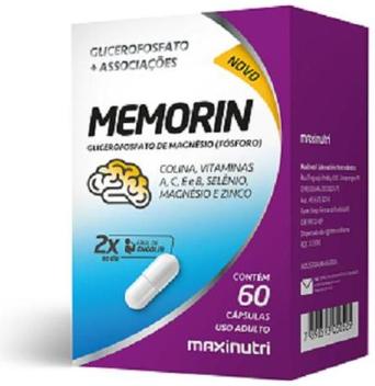 Memorin (Fósforo e Vitaminas) 60cps Cápsulas - Maxinutri - Vitaminas A ...