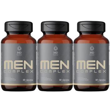 Men Complex - Suplemento Alimentar Natural - Kit com 3 Frascos de 60 ...