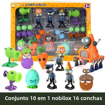 Meninos Plants Vs Zombies 2 Peashooter Mecha Roadblock Eggplant Ninja ...