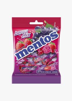 Mentos Berry Mix Bag Individual 62,1g - 23 unidades - Balas - Magazine ...
