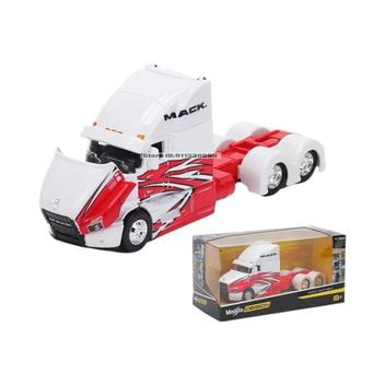 Mercedes-Benz MACK Anthem Trailer Modelo De Brinquedo Em Liga De Escala ...