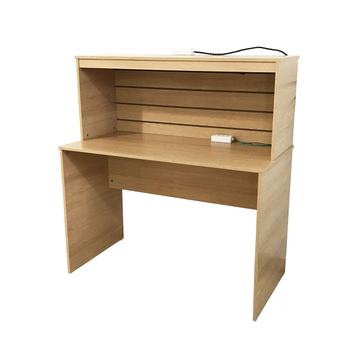 Mesa Bancada Profissional c/ Tomadas / Lampada - Branco - Nickel Design ...