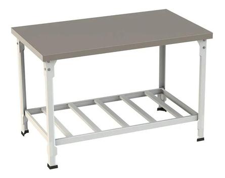 Mesa Central 1200X700 Estrutura em Epóxi Tampo Inox 430 - Itajobi Fogões - Mesa para Cozinha ...