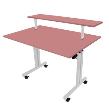 Mesa Com Regulagem Rosa Setup Feminino Profissional - Wp Connect - Mesa ...
