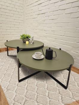 Mesa Conjunto Bali 60 Preta Estilo Industrial - Casa Quentinha - Outros ...