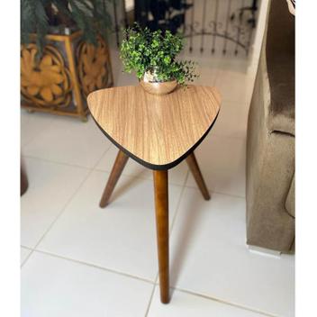 Mesa De Canto Apoio Grande Decor Tamako - Ref 12 Madeira - Mesa de ...