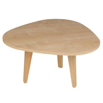 Mesa de Centro Triangular Munique Madeirada - Falkk - Mesa de Centro ...