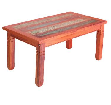 Mesa de Jantar 1,50m Madeira Demolição Peroba Rosa Pátina - Mattos ...
