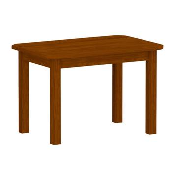 Mesa de Jantar 4 Lugares Madeira Maciça 120cm Mel Safira Nemargi - Mesa ...