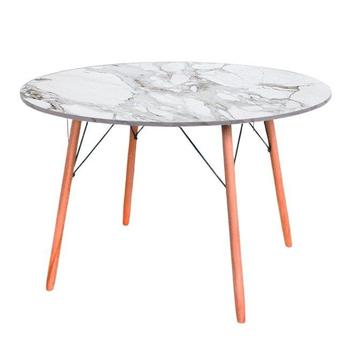 Mesa de Jantar Redonda Eames Eiffel 120cm - Estilo Granito - Fundição ...