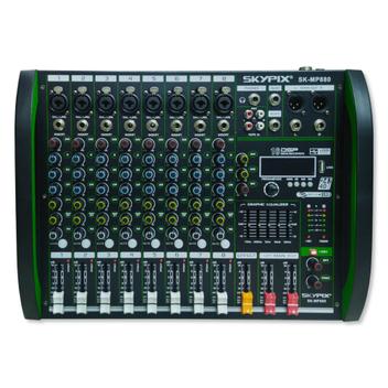 Mesa de Som 8 Canais 2 auxiliares SK-MP880 PLUS - SKYPIX - Mesa de Som ...