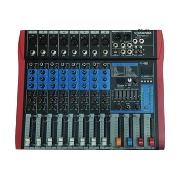 Mesa de Som 8 Canais MS802 EUX - SOUNDVOICE - Mesa de Som / Mixer ...