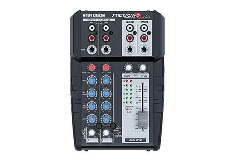 Mesa de Som Automotiva Stetsom STM0602 Stereo 12v 6 Canais 2 Vias ...