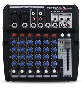 Mesa De Som Automotivo Stetsom Stm1206 6 Canais 4 Eq Band - Mesa de Som ...