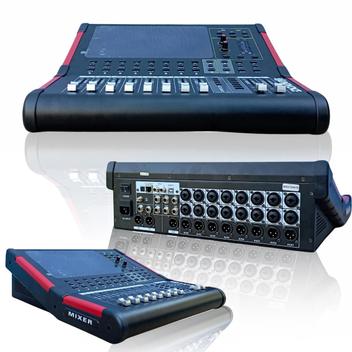 Mesa De Som Digital 20 Canais Aurea Interface Multipista - Bell - Mesa ...